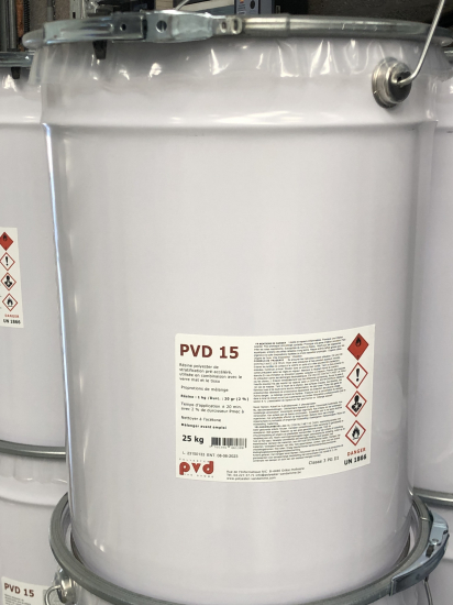 RESINE POLY. PVD15 / 25 KG - Polyester Van Damme
